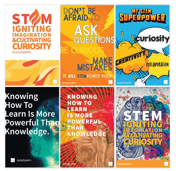 Free STEM Posters - Elementary and Secondary Grades