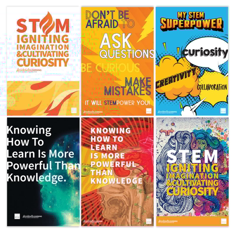 Free STEM Posters - Elementary and Secondary Grades