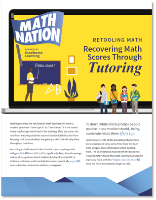 Retooling Math: Recovering Math Scores Through Tutoring