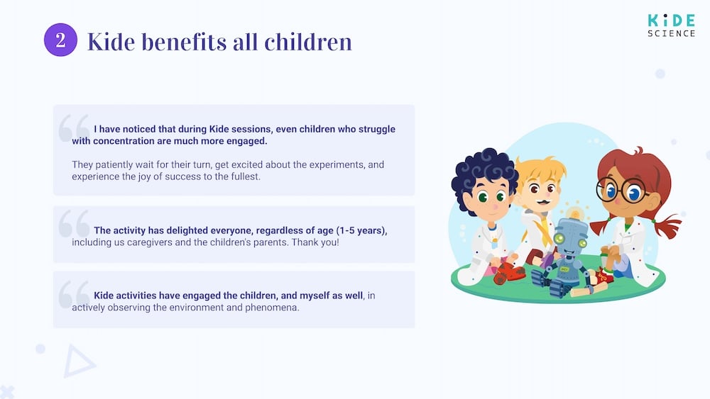 Enhancing Teachers' Confidence & Joy in STEAM Early Education with Kide ...