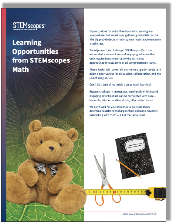 Math Activity Pack K-5