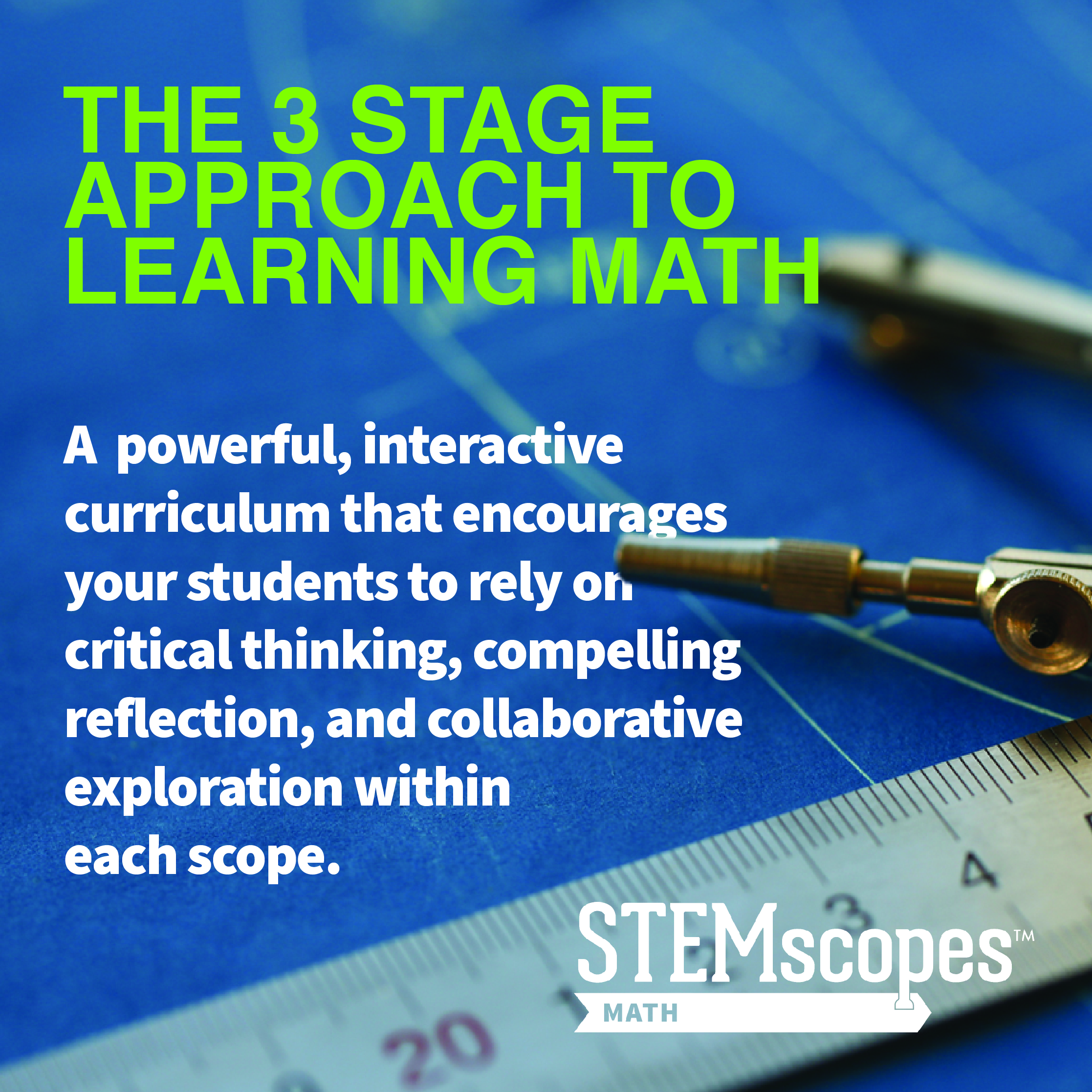 The Three Stage Approach to Learning Math